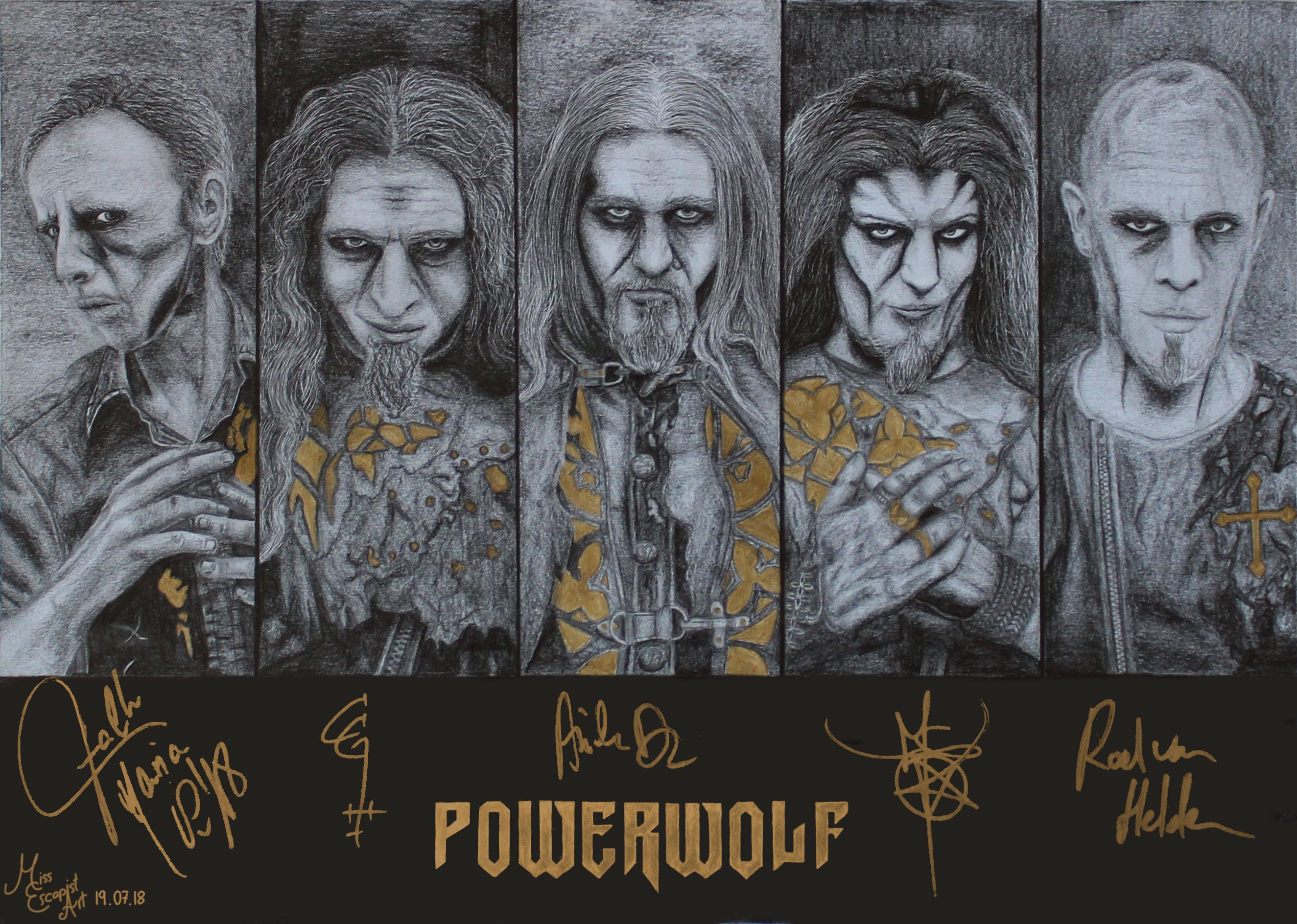 Powerwolf – Miss Escapist Art